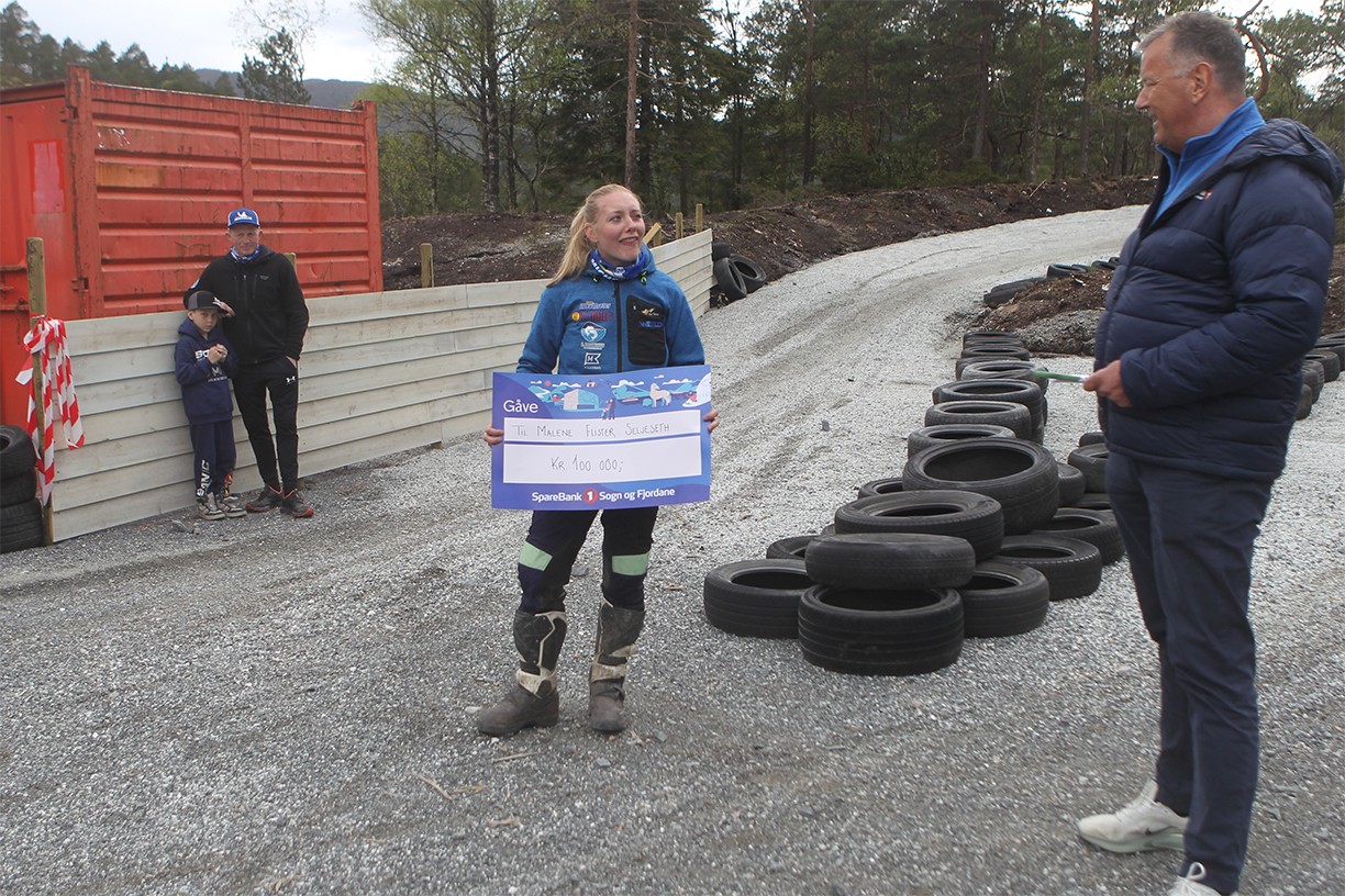 No har eg ikkje ord. Eg er heilt tom! | Sparebankstiftinga Sogn og Fjordane